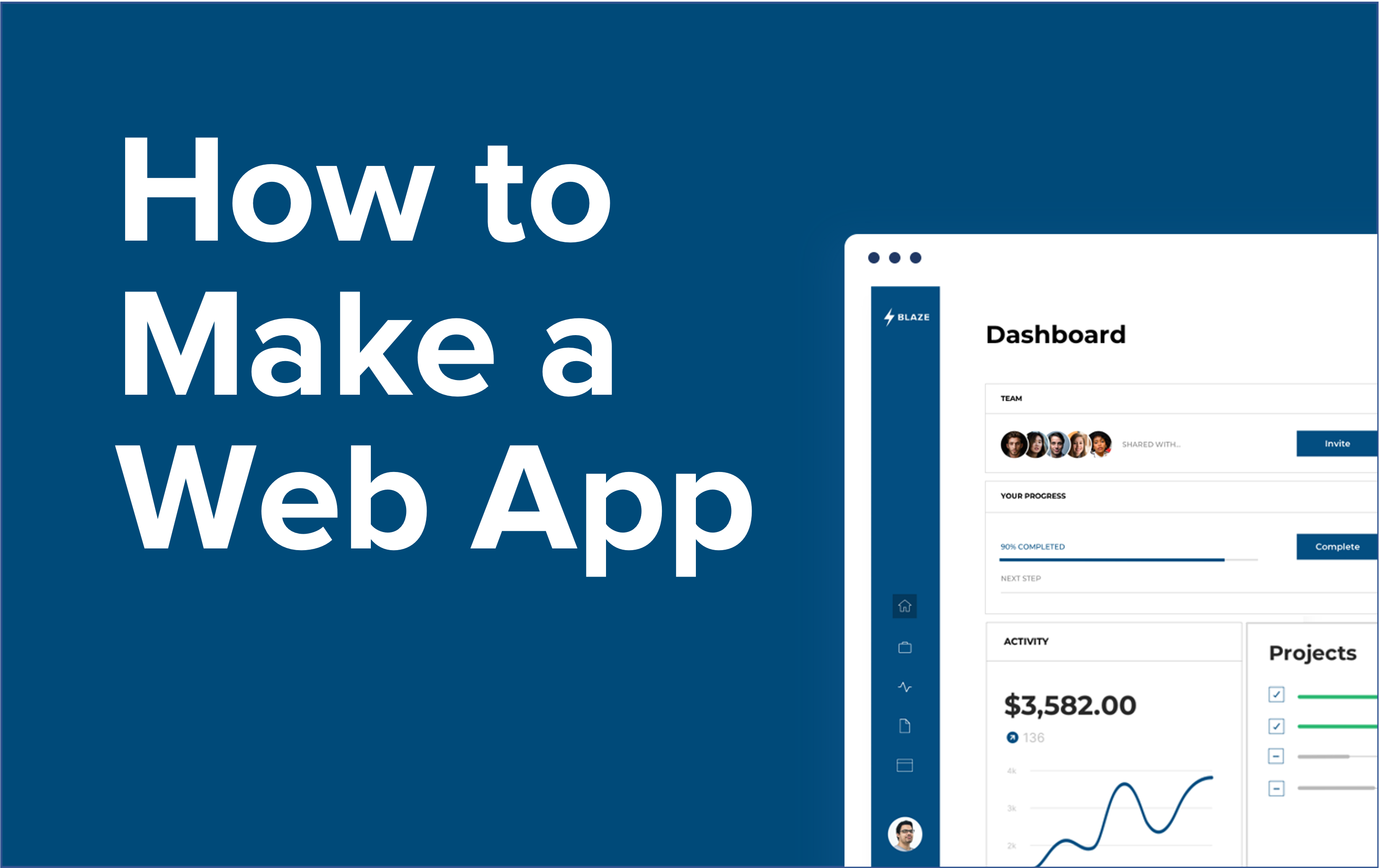 How To Make A Web App Blaze
